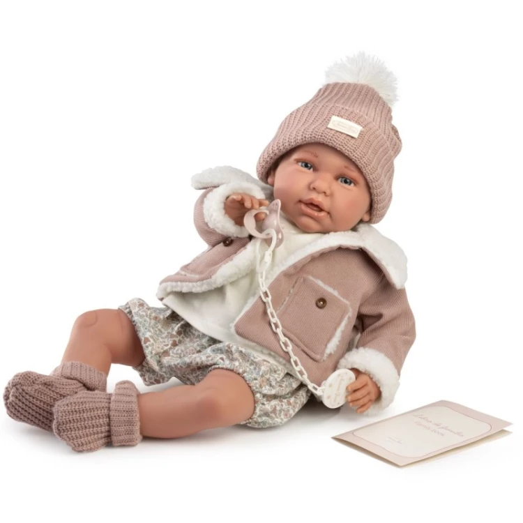 Lalka Reborn Daniela 52 cm Antonio Juan – realistyczna lalka premium